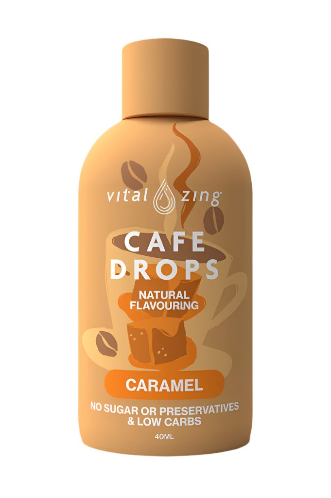 Buy Vitalzing Caramel Cafe Drops Online @ Love Low Carb Australia