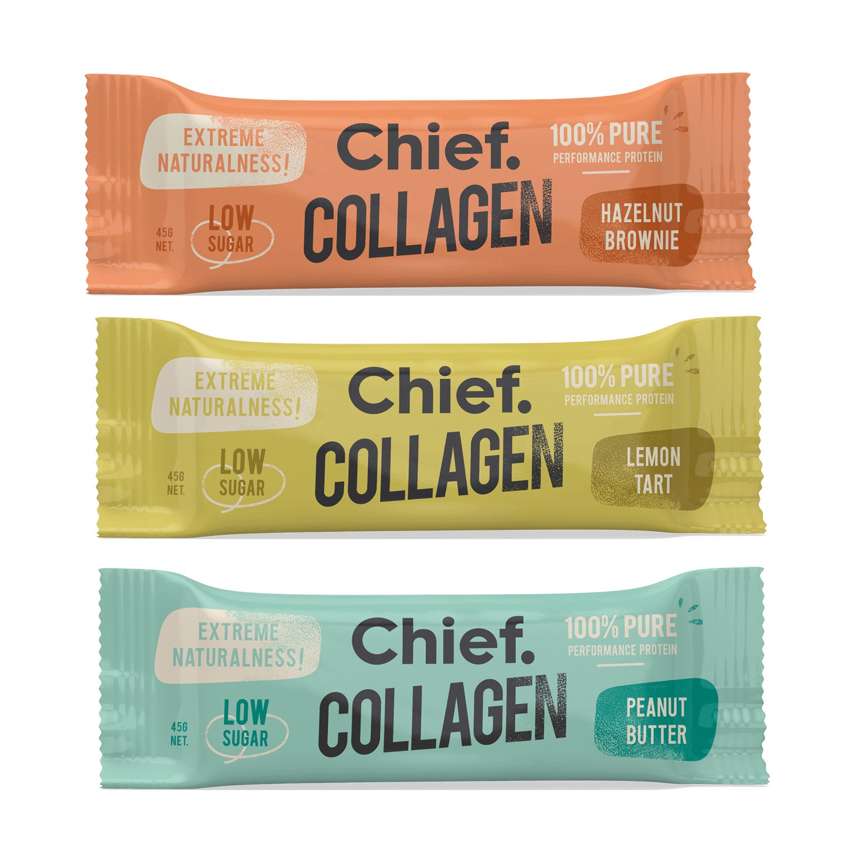 Buy Chief Collagen Bar Variety Pack @ Love Low Carb Australia