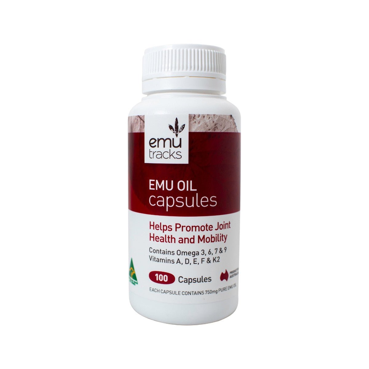 Buy Emu Tracks Emu Oil Capsules Online @ Love Low Carb Australia