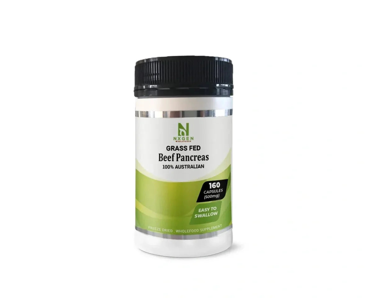Buy NXGEN Grass Fed Beef Pancreas Capsules Online @ Love Low Carb AU