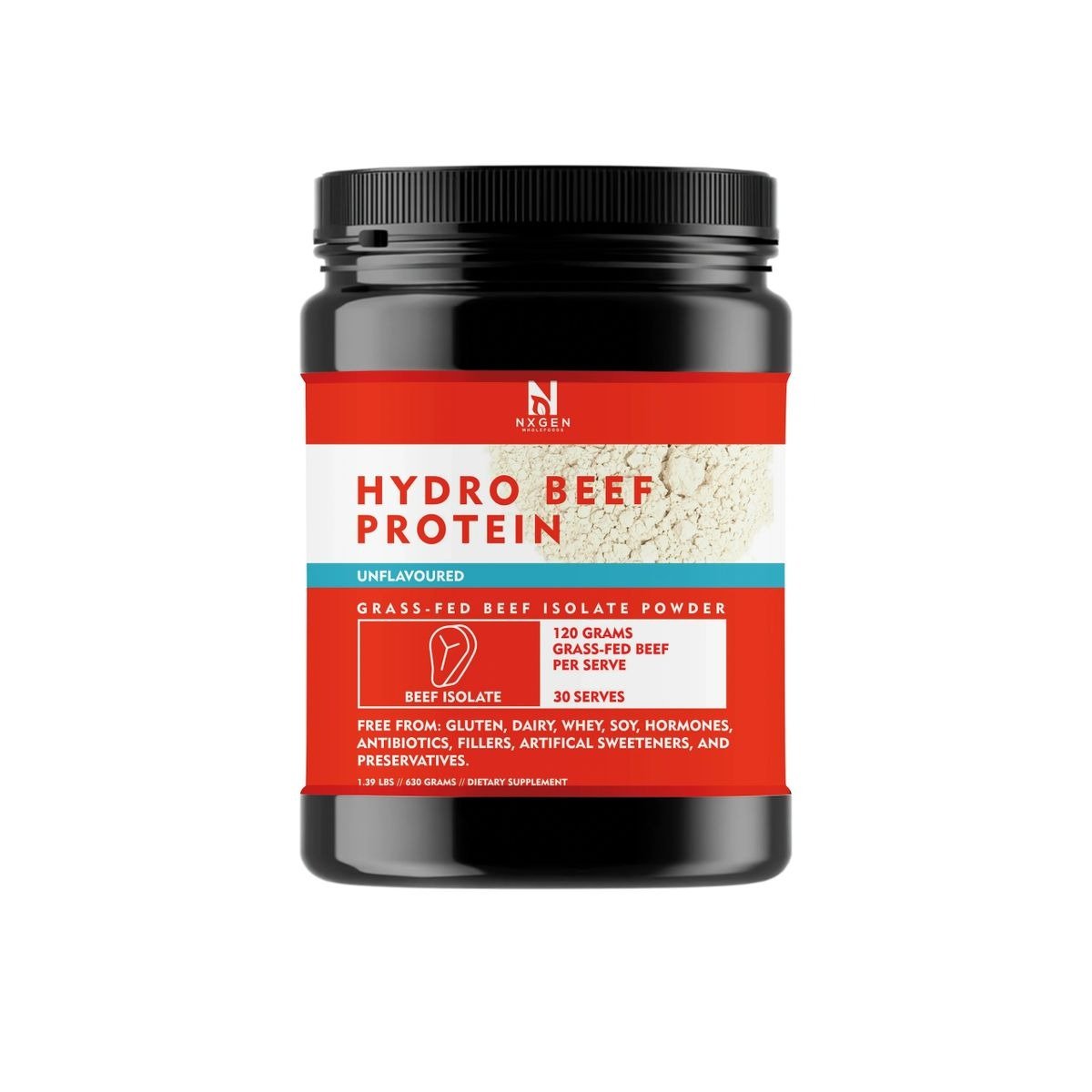 NXGEN Hydro Beef Isolate Protein | Grass-Fed Beef Protein Powder ...