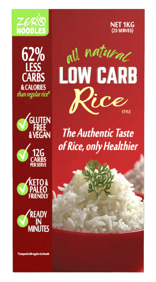 Buy Zero Low Carb Rice 1KG Pack Online @ Love Low Carb Australia