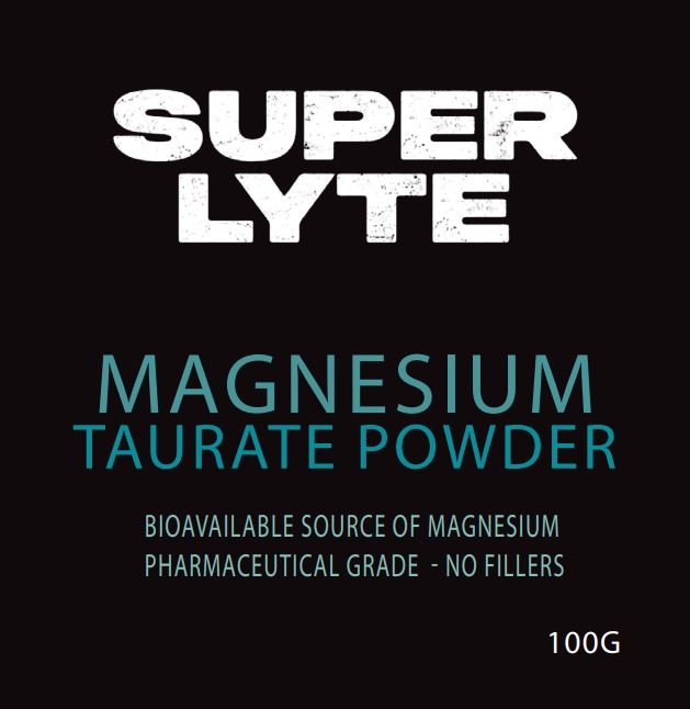 Buy SUPER LYTE Magnesium Taurate Powder 100g Online @ Love Low Carb ...