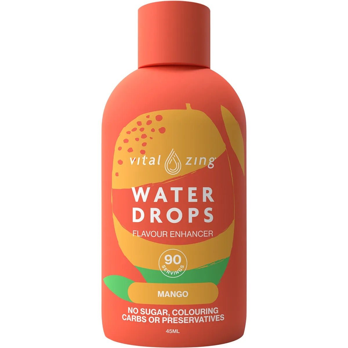VitalZing WaterDrops – Mango | Zero Sugar Water Flavour | 90 Serves ...