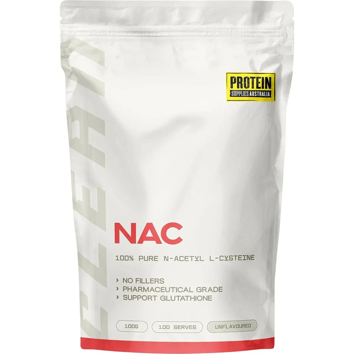 Buy NAC - 100% Pure N-Acetyl L-Cysteine - 100g by Protein Supplies Aus ...