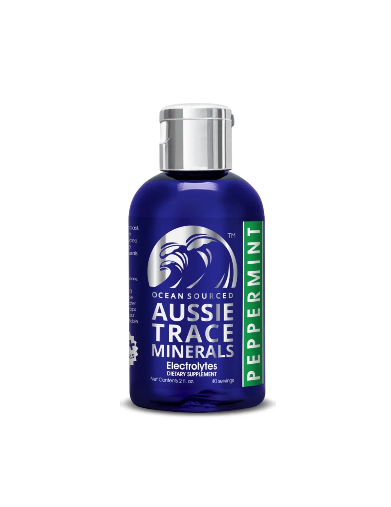 Buy Aussie Trace Minerals Peppermint Electrolyte Drops 60ml @ Love Low Carb