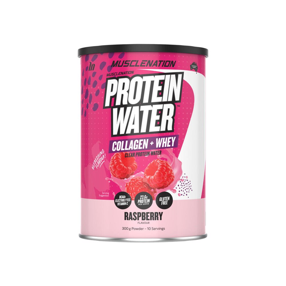 Buy Muscle Nation Protein Water - Raspberry - 300g – Love Low Carb