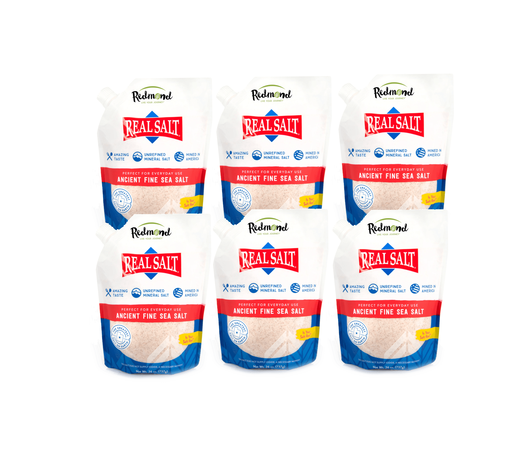 Buy Redmond Real Salt Bulk Pack 4.4kg Online @ Love Low Carb Australia