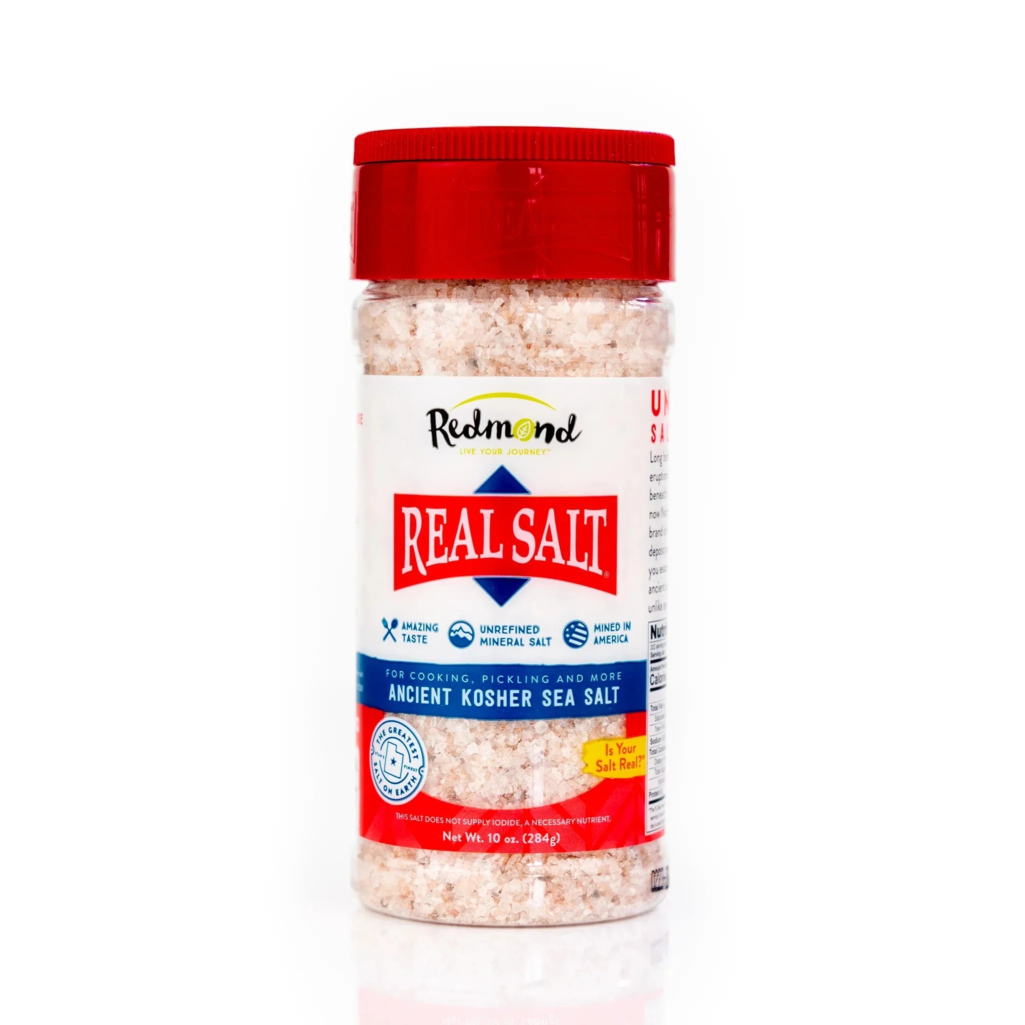 Buy Redmond Real Salt Kosher Salt Shaker 284g – Love Low Carb