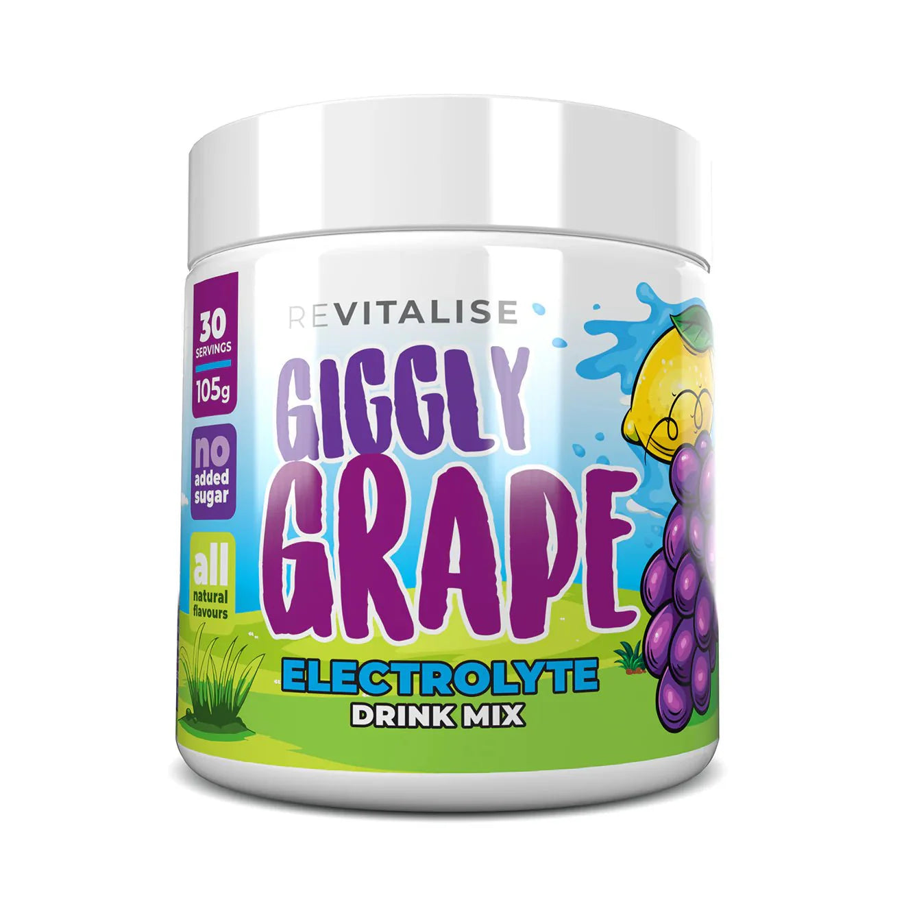 Buy ReVitalise Kids Giggly Grape Electrolyte Drink @ Love Low Carb
