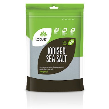 Buy Lotus Iodised Sea Salt - 500g @ Love Low Carb Australia