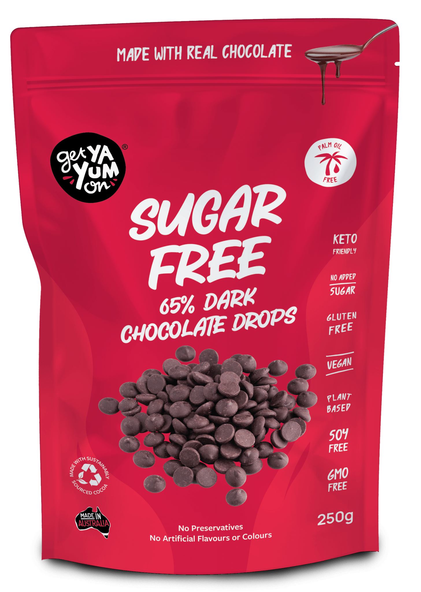 Buy Sugar Free Dark Chocolate Chips Online @ Love Low Carb Australia