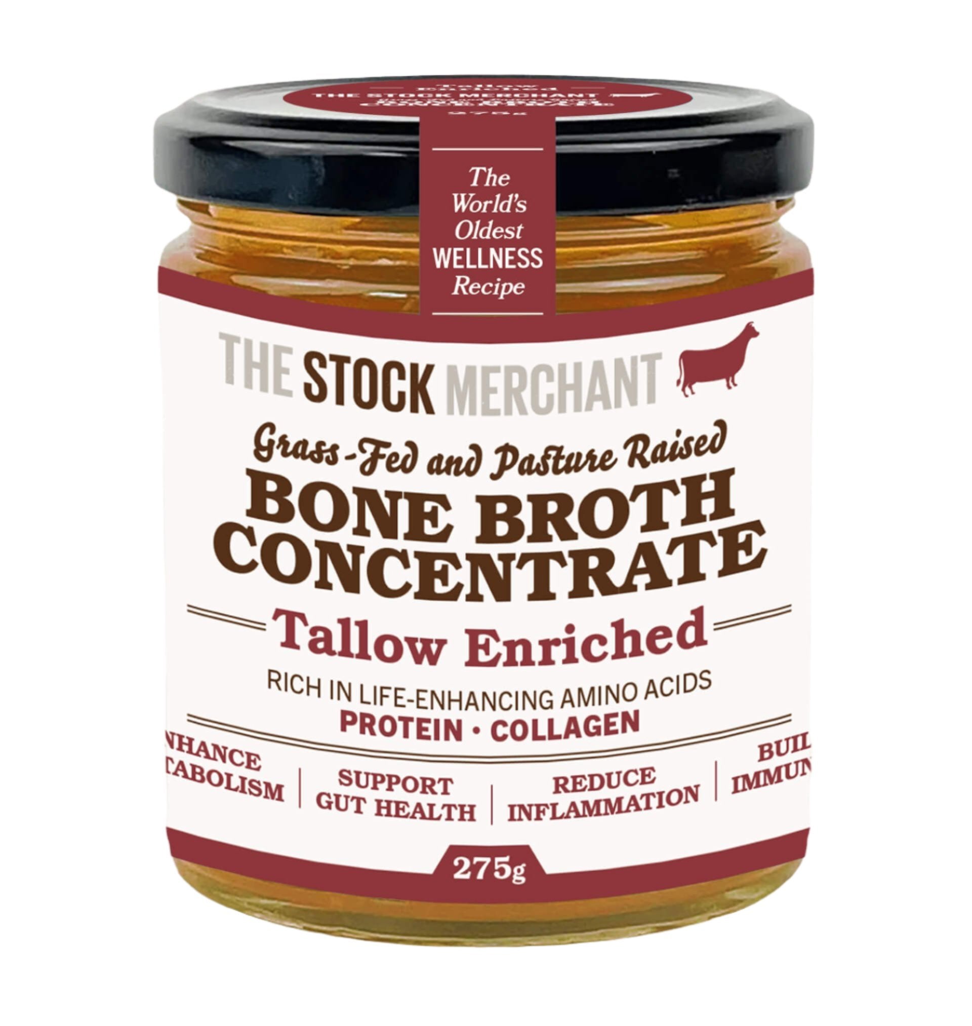 Tallow Enriched Beef Bone Broth Concentrate: Rich Flavour – Love Low Carb